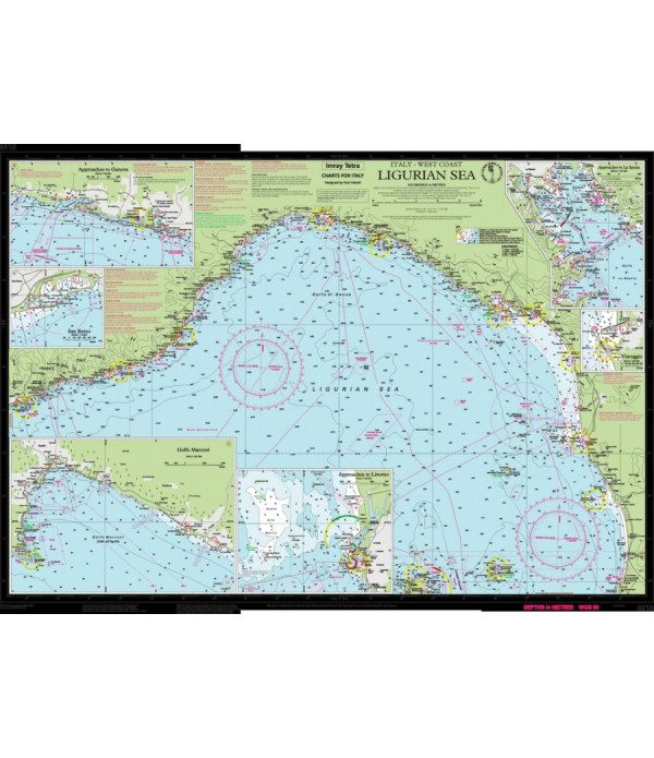 Mapa IMRAY M16 - Morze Liguryjskie